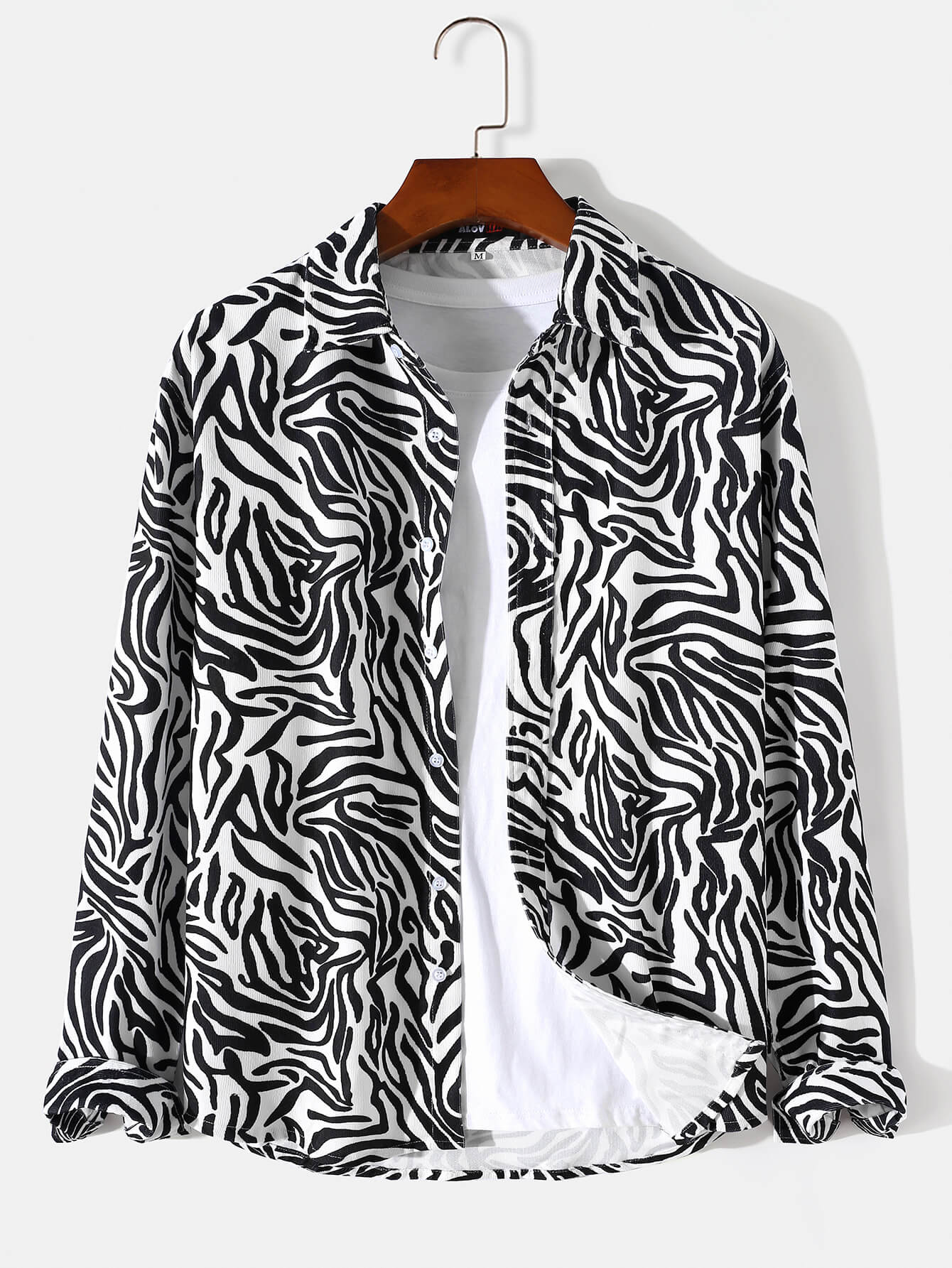 LONG SLEEVE PRINT SHIRT – Alovha